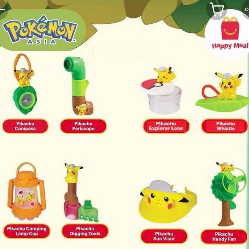 Jual Mainan Figure Pokemon (Happy Meal Pikachu) | Shopee Indonesia