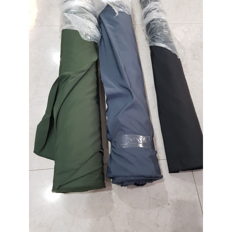 Jual TASLAN ANTI AIR / KAIN ANTI AIR / KAIN WATERPROOF KAIN JAKET BAHAN ...