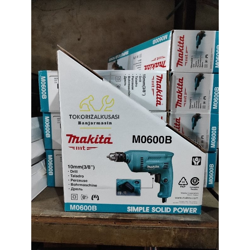Jual BOR MAKITA M0600B 10mm/bor tangan listrik makita m0600b 10mm ...