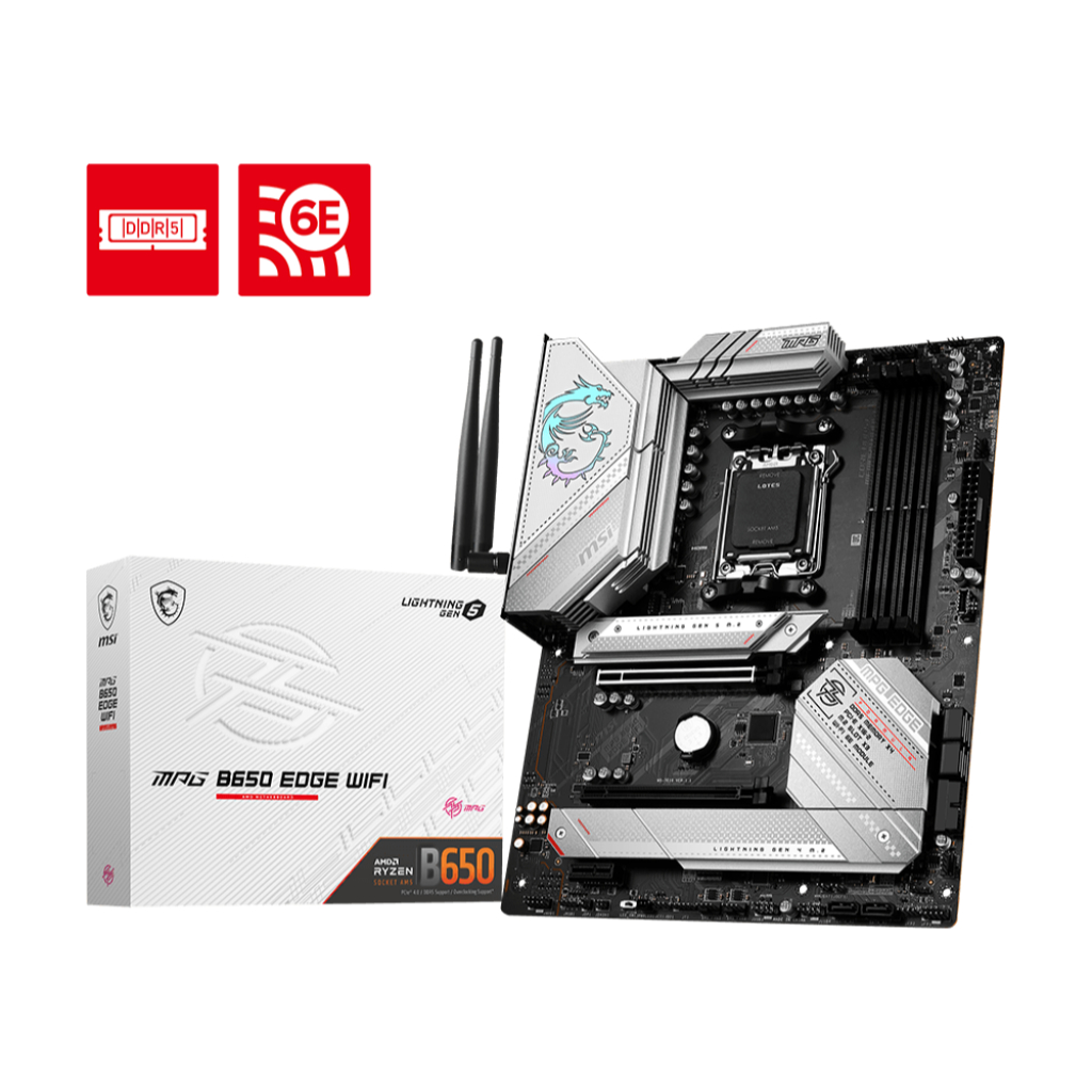 Jual MSI MPG B650 EDGE WIFI – Mobo AMD SOCKET AM5 DDR5 ATX | Shopee ...