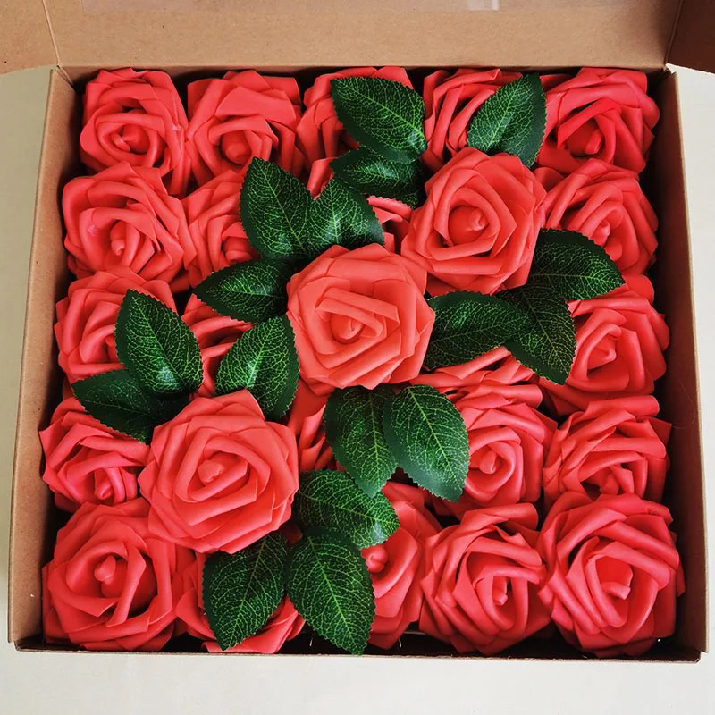 Jual Topper Kue 5 Pcs Kepala Tangkai Bunga Mawar / Hiasan Kue Kuncup Bunga Mawar / Cake Topper ...