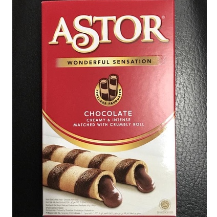 Jual ASTOR Wafer Stick Chocolate Pack 40gr | Shopee Indonesia