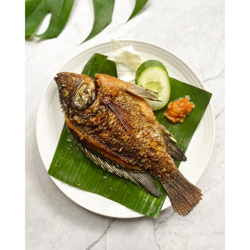 Jual Menu Catering Hampers Keto Ikan Goreng Gurame Nila DEBM Lauk ...
