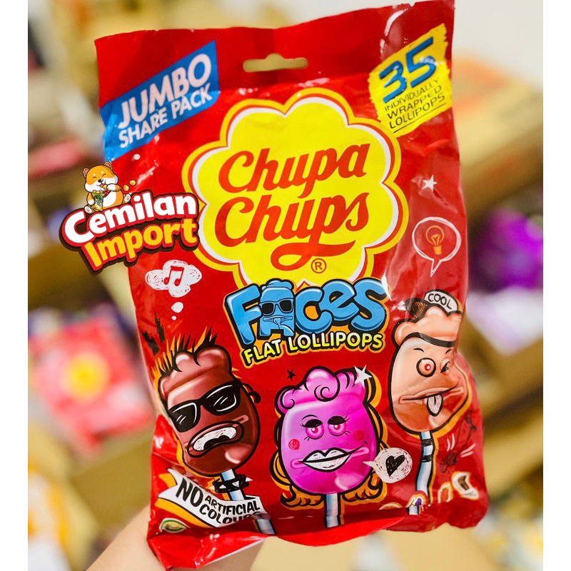Jual Chupa Chups Faces Jumbo Pack | Shopee Indonesia