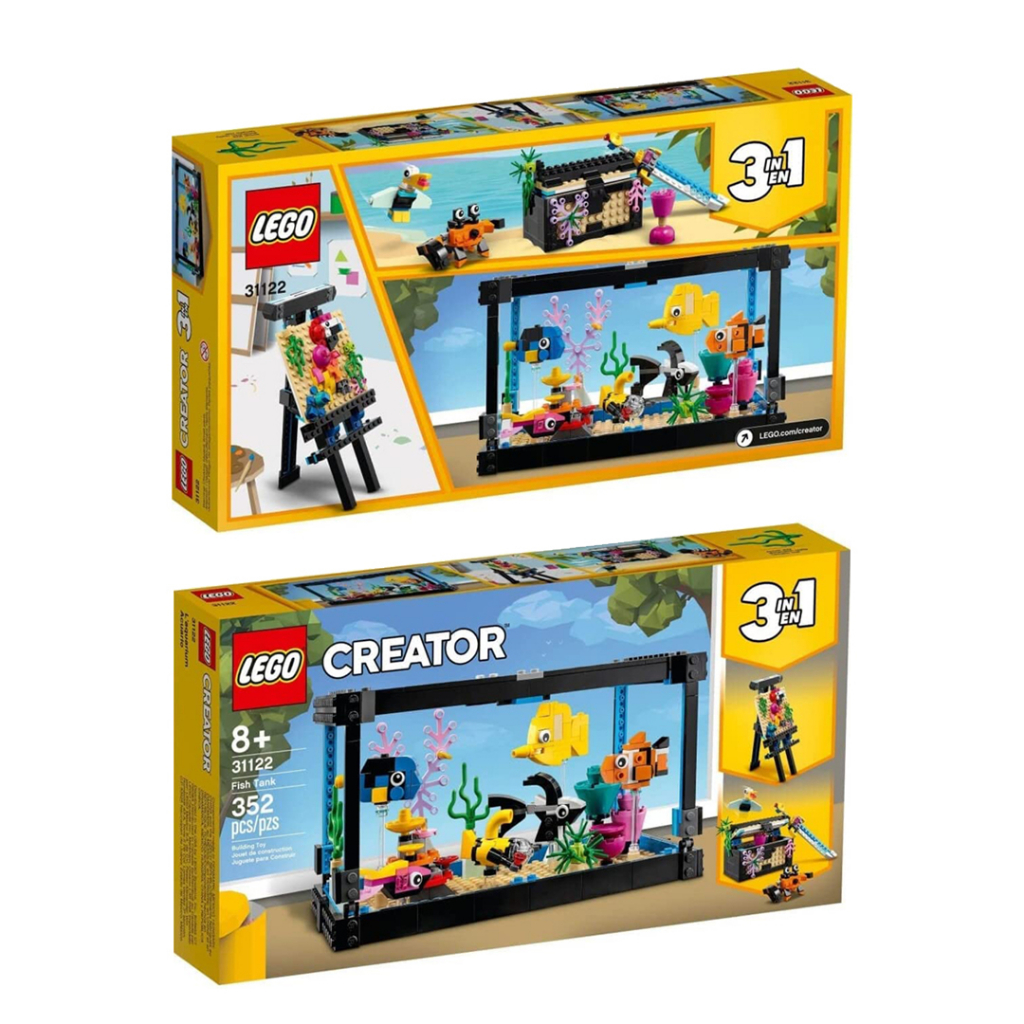 Jual LEGO CREATOR Fish Tank - LEGO 31122 | Shopee Indonesia