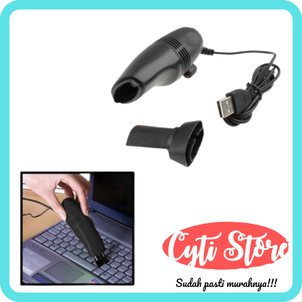 Jual Mini Vacuum Cleaner USB Pembersih Debu Keyboard | Shopee Indonesia