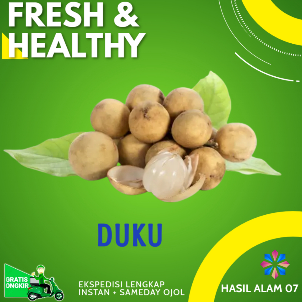 Jual Buah Dukuh Duku Palembang Segar Fresh 1 Kg Shopee Indonesia