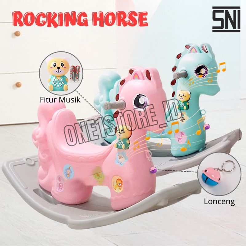 Jual Mainan Anak Kuda Kudaan Rocking Horse Ayunan Jungkat Jungkit ...