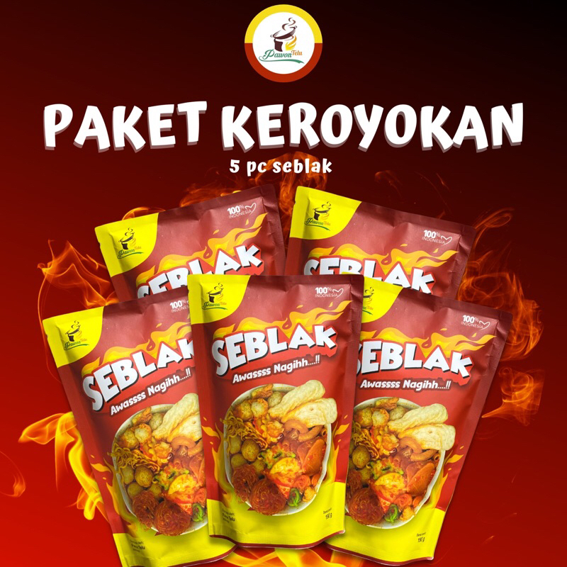 Jual Paket Keroyokan Seblak Frozen Food Pawon Telu | Shopee Indonesia