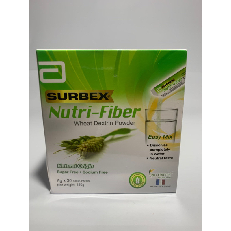 Jual SURBEX NUTRI FIBER WHEAT DEXTRIN POWDER 30 SUCHETS | Shopee Indonesia