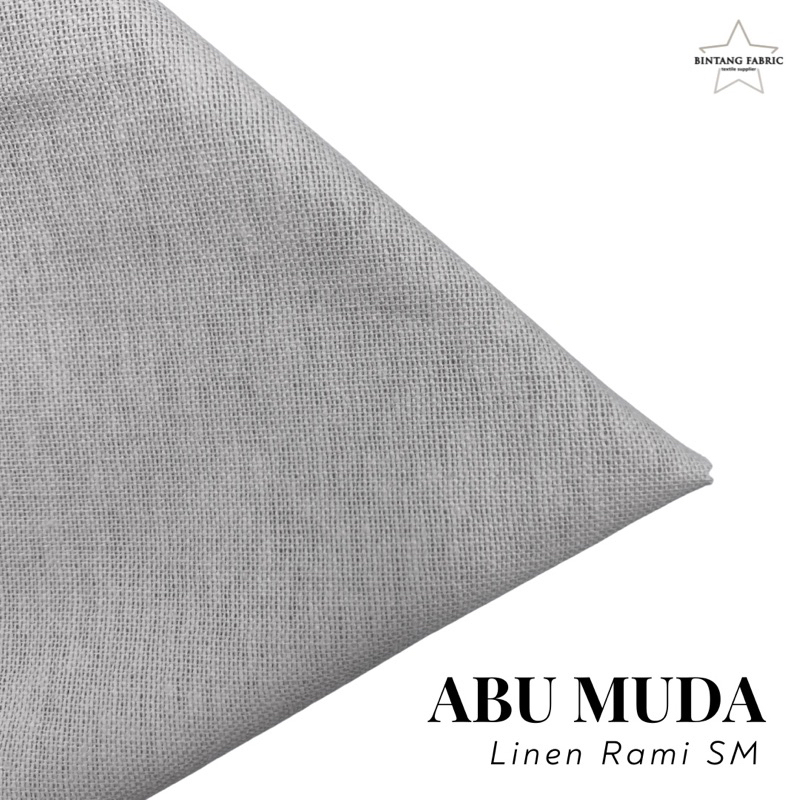 Jual Bahan Kain Linen Rami SM 0,5 Meter | Shopee Indonesia