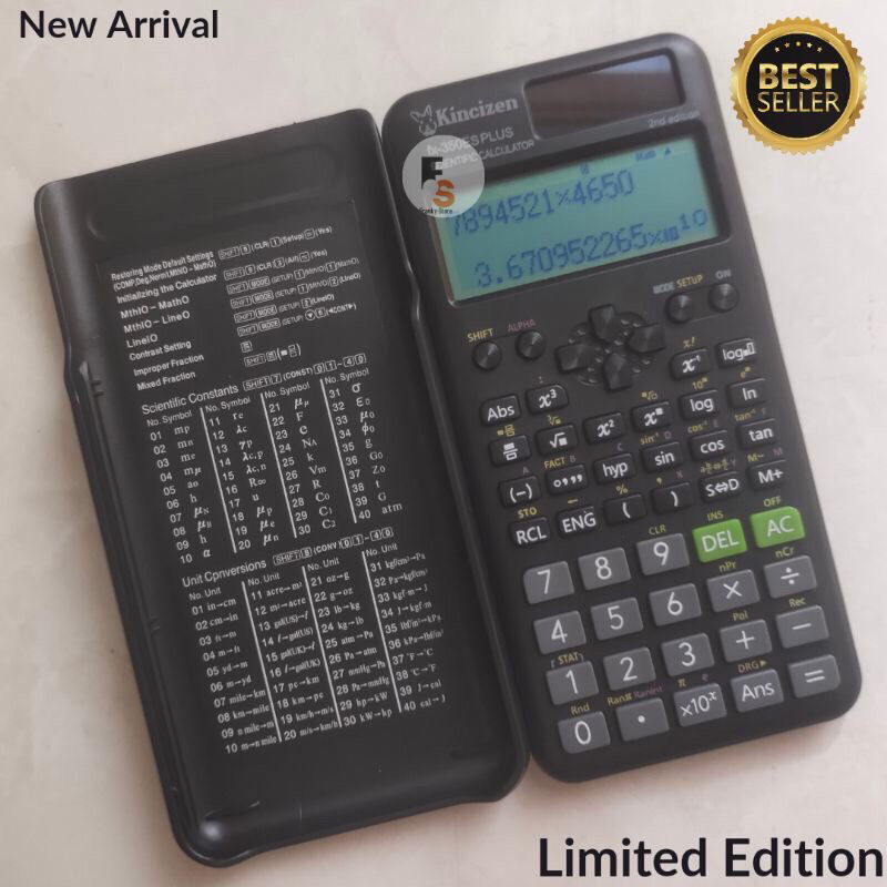 Jual Kalkulator Ilmiah Scientific Anak Sekolah Fx 350es Kincizen Mirip ...