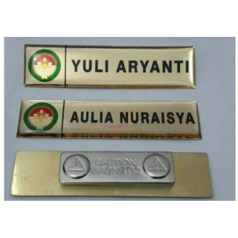 Jual name tag Dharma wanita/DWP/kuningan | Shopee Indonesia