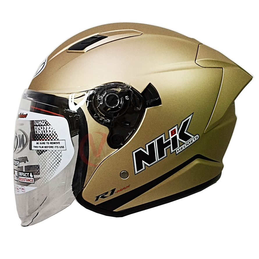 Jual HELM NHK R1 MAX LONG SPOILER DOUBLE VISOR MICROLOCK ORIGINAL NHK ...