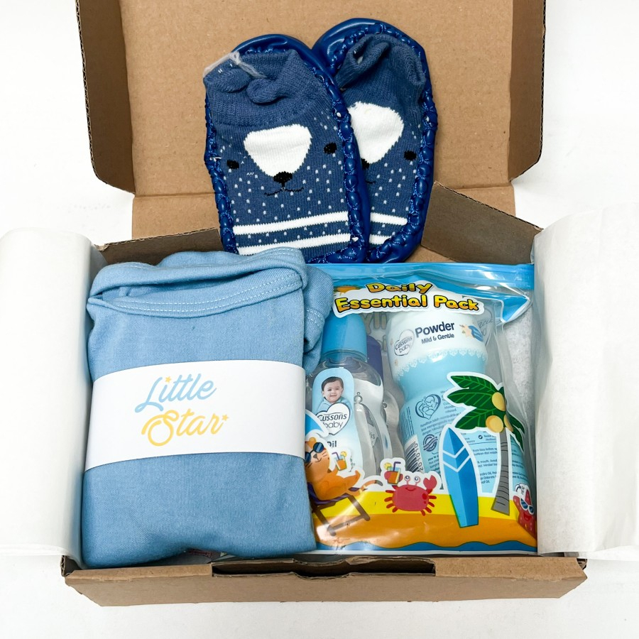 Jual Hampers Newborn Baby Gift Set Kado Baju Sabun Perlengkapan Mandi ...