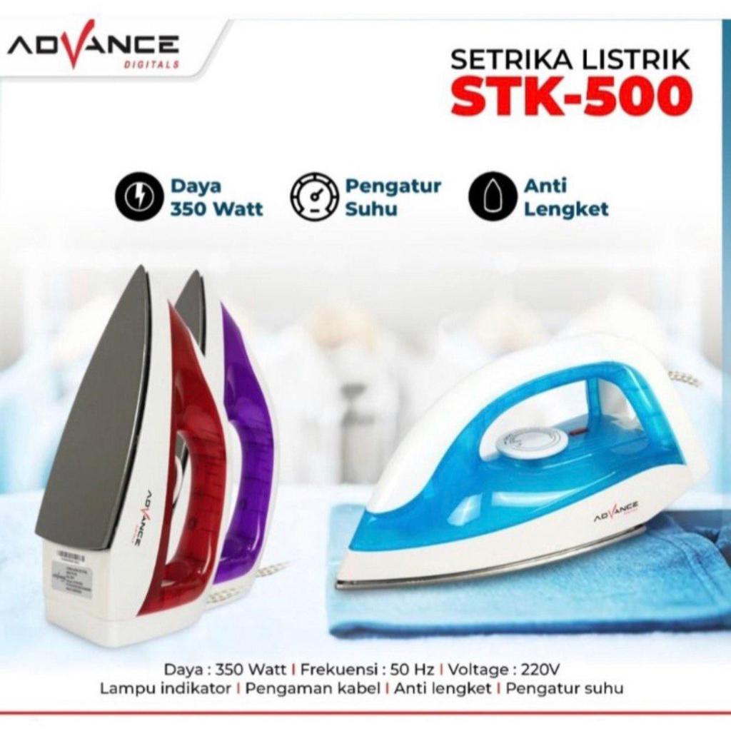 Jual Setrika Listrik Advance STK_500,350W | Shopee Indonesia