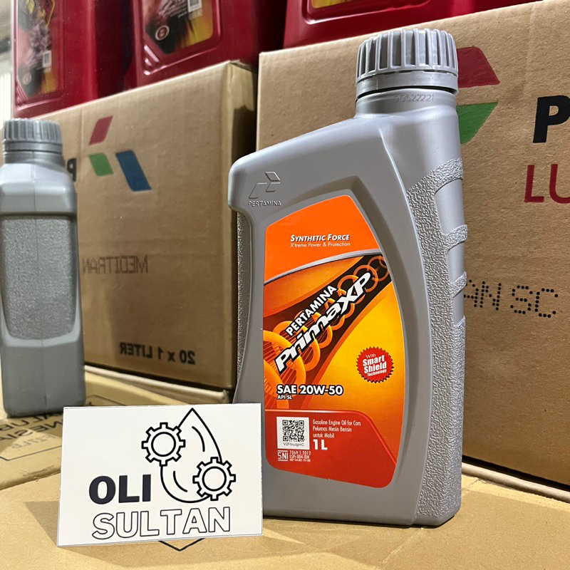 Jual PERTAMINA PRIMA XP SAE 20W-50 API SL 1L | ORIGINAL OLI MOBIL ...