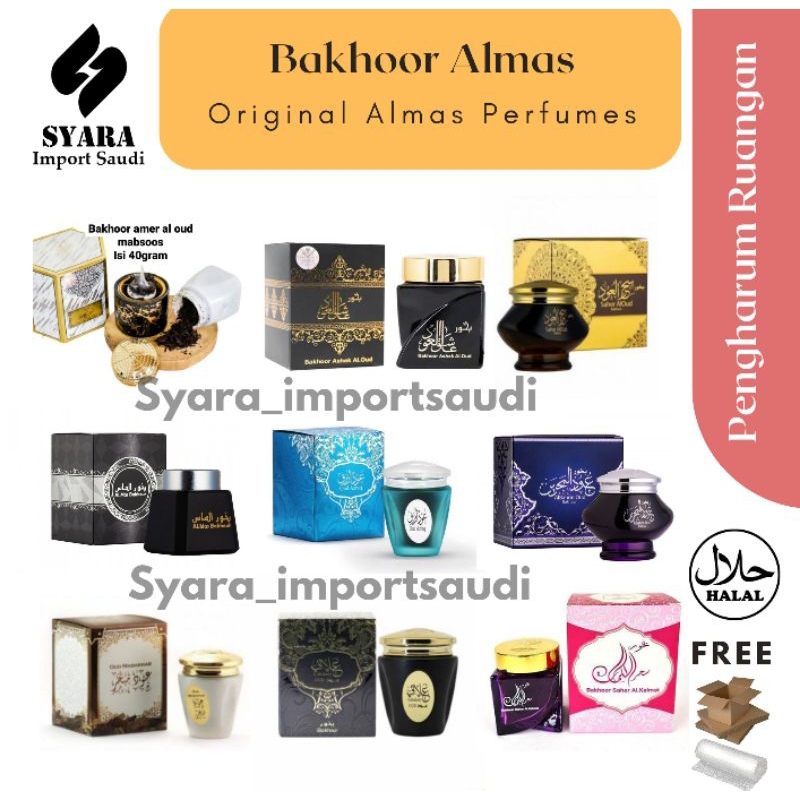 Jual bukhur almas bakhoor almas ashek layali ameer al oud saher ...