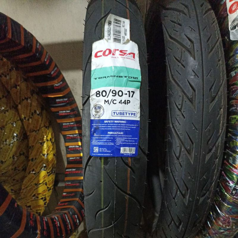 Jual 80 90 17 Terminator, Ban Corsa 80/90-17 Terminato12 | Shopee Indonesia