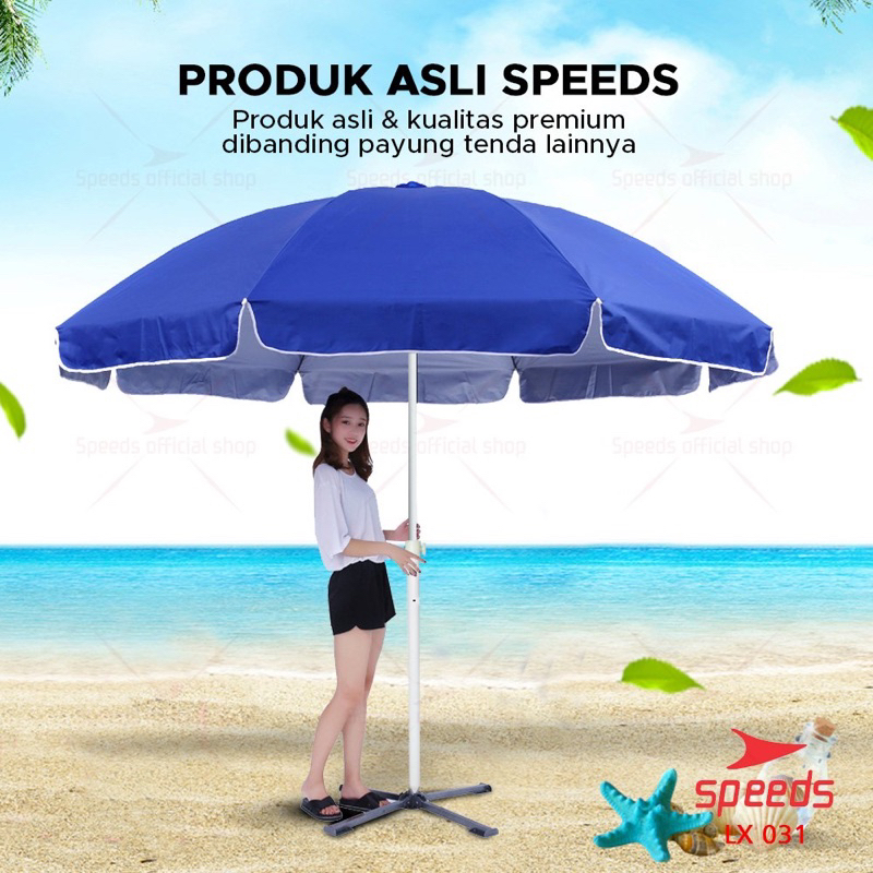 Jual PAYUNG Tenda payung Pantai Event Pantai Cafe Bazaar Parasol ...