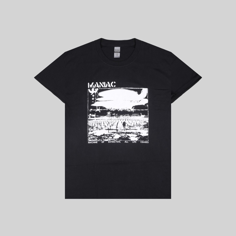 Jual TS MANIAC - MACHINE OF EXTINCTION ( ROCK MERCH ) | Shopee Indonesia