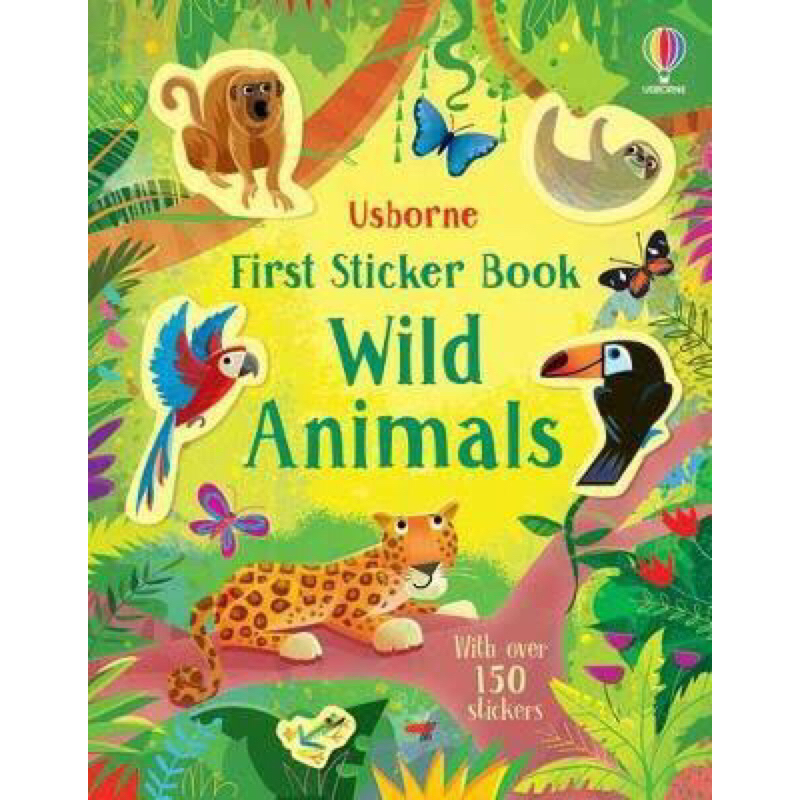 Jual Usborne first sticker book / Buku sticker anak / Buku Usborne ...