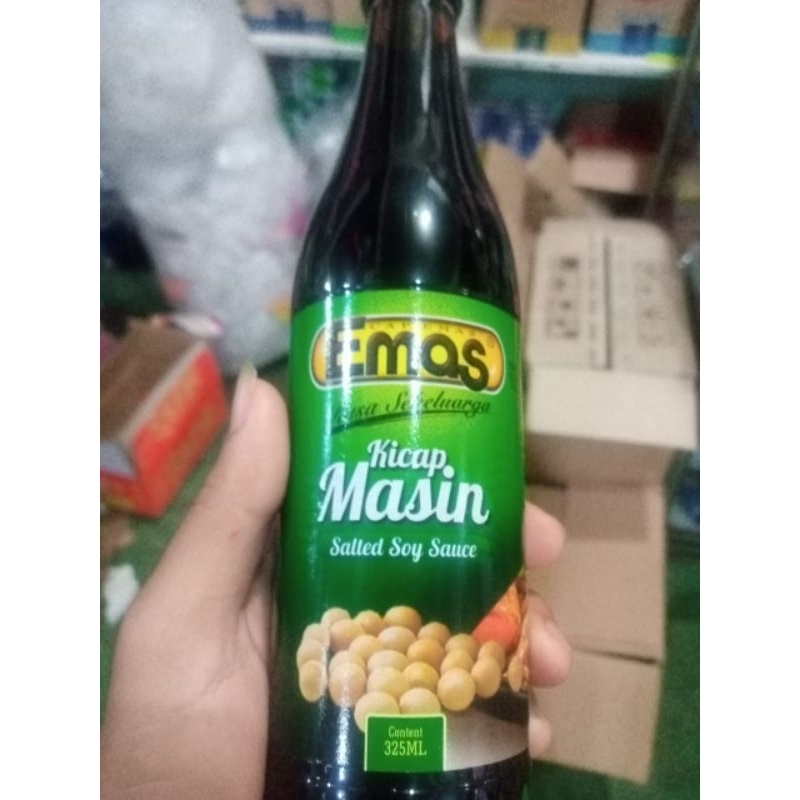Jual Kecap asin kicap masin Malaysia cap emas | Shopee Indonesia