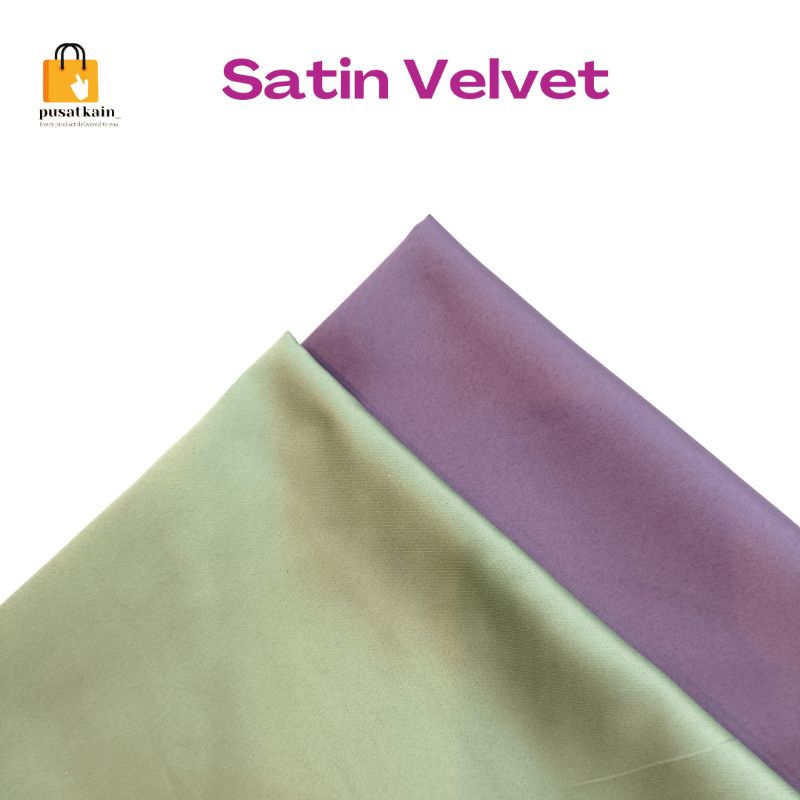 Jual MURAH HEMAT Kain Satin Velvet/Velvet/Kain Satin/Silk/Glossy ...