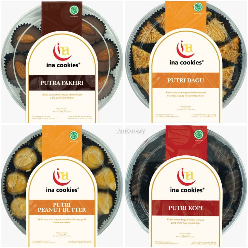 Jual INA Cookies REG Varian Baru | Shopee Indonesia