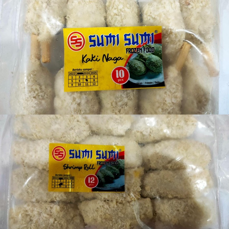 Jual SS NUGGET BENTO AYAM KAKI NAGA / SHRIMP ROLL SUMI SUMI FROZEN ...