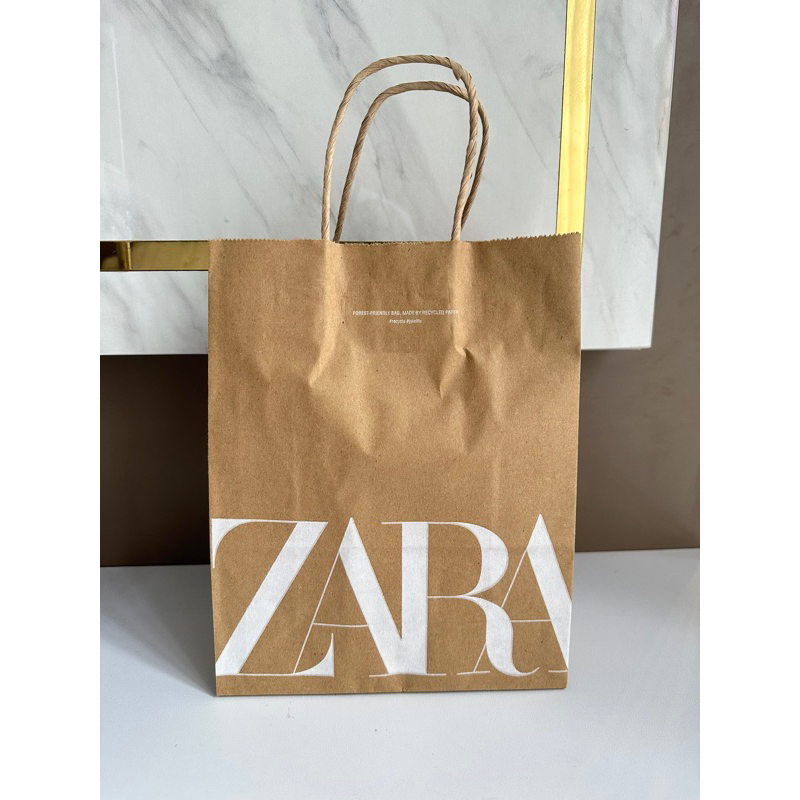 Jual PAPER BAG ZARA (WAJIB DISERTAI PEMBELIAN PRODUK) | Shopee Indonesia