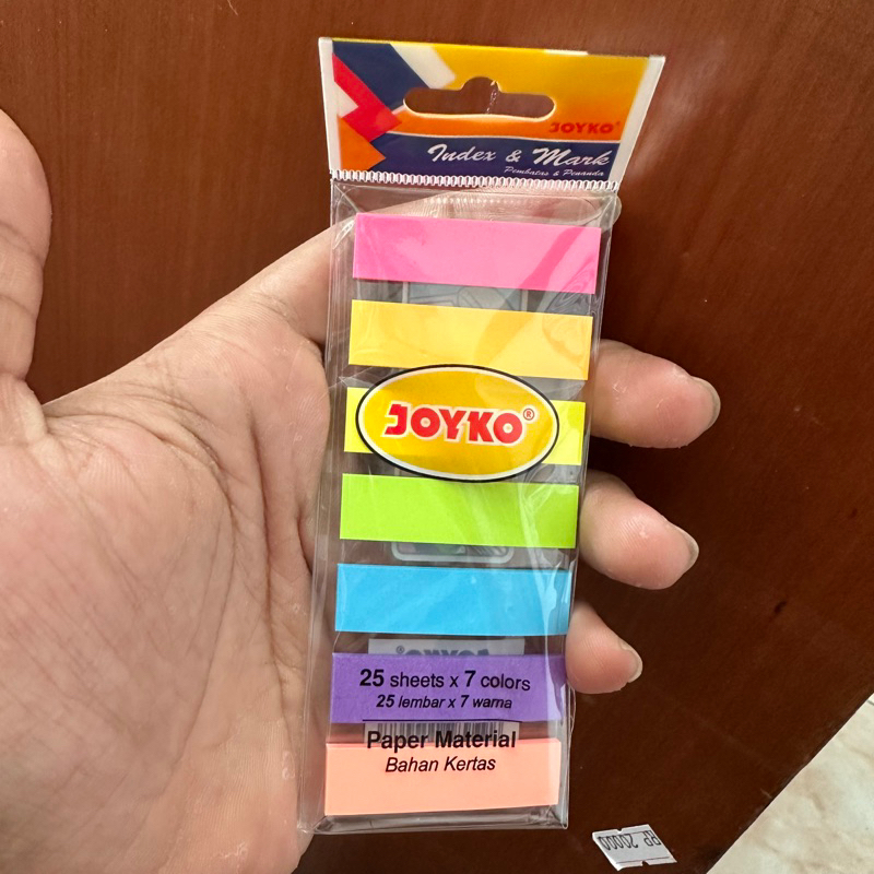Jual Pembatas And Penanda Buku Joyko Im 32 Bahan Kertas Box Mark Shopee