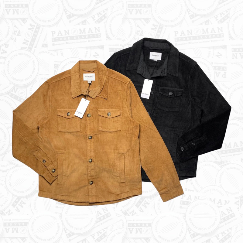 Jual JACKET CORDUROY GOODFELLOW ORIGINAL / JACKET TRUCKER | Shopee ...