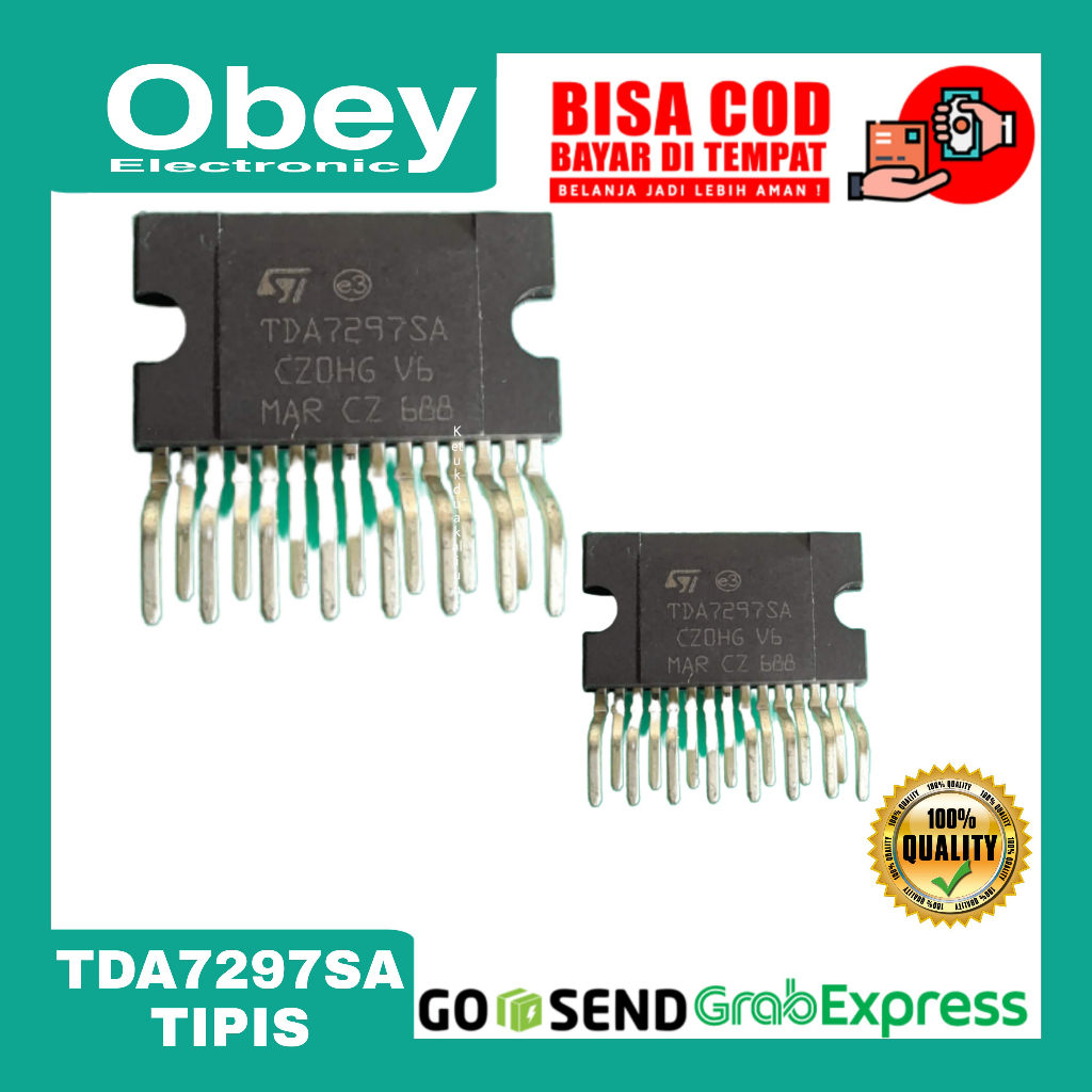 Jual IC TDA7297SA / TDA7297 SA Tipis | Shopee Indonesia