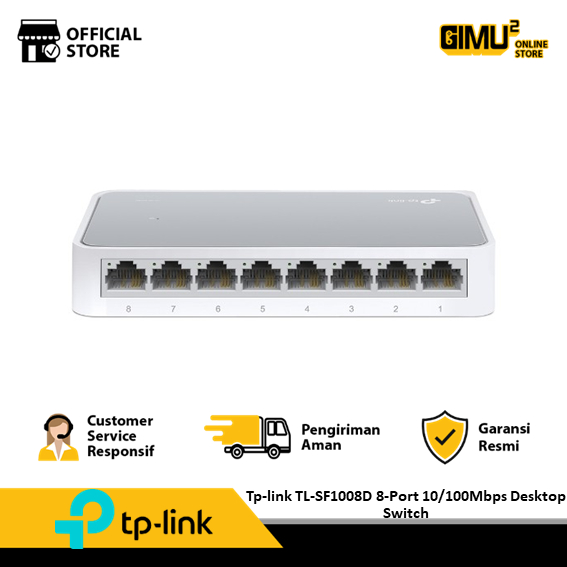 Jual Tp-link TL-SF1008D 8-Port 10/100Mbps Desktop Switch | Shopee Indonesia