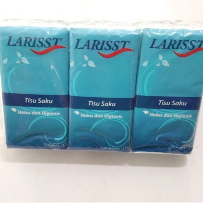 Jual Tisu saku Larisst 10's 3 ply | Shopee Indonesia