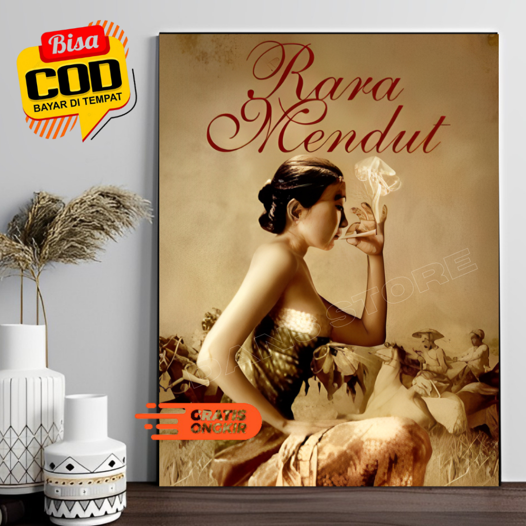 Jual Poster Lukisan Roro Mendut Hiasan Dinding Aesthetic RM1 | Shopee ...