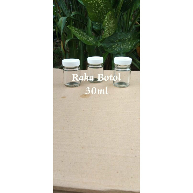 Jual botol kaca balsem 30ml | Shopee Indonesia