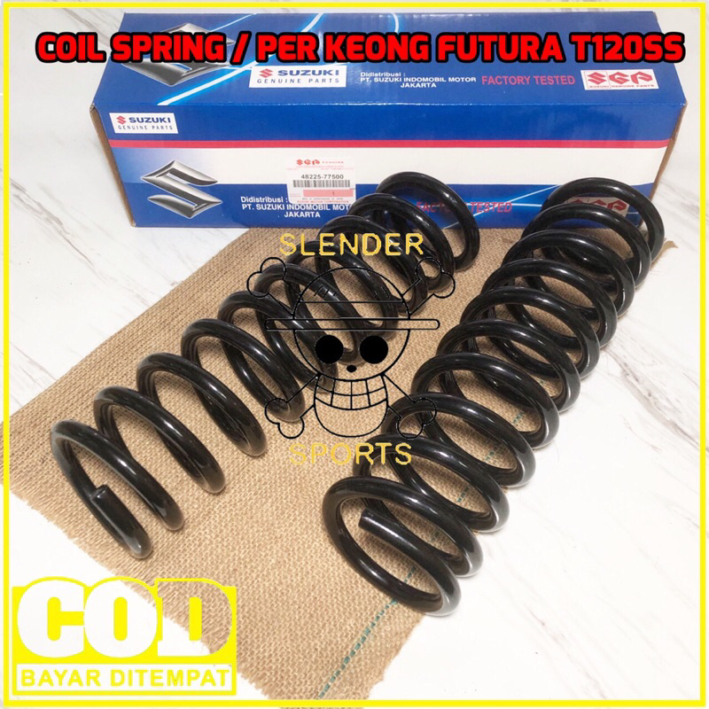 Jual PER KEONG DEPAN FUTURA - COIL SPRING FUTURA T120SS - PER KEONG ...