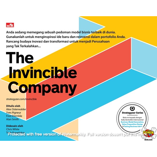 Jual BUKU THE INVINCIBLE COMPANY (Strategyzer Series: Business Model ...