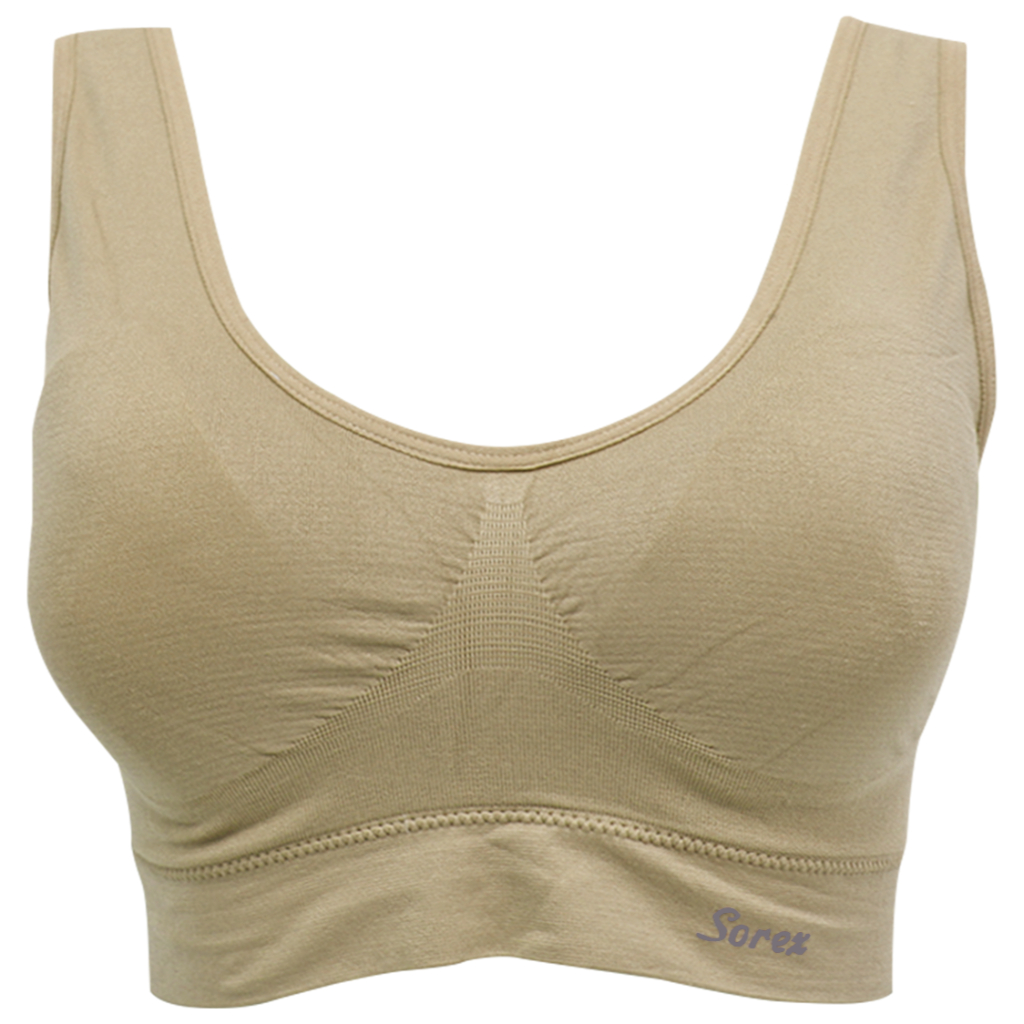 Jual Sorex 020 Sport Bra BH Wanita Tanpa Kawat Busa Cup Besar Olahraga ...