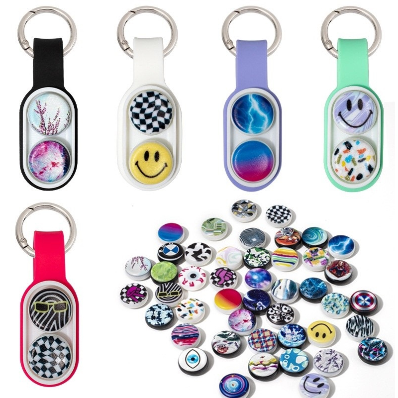 Jual POPPUCK Fidget PopPuck Magnetik Elastis POP PUCK Spinner Silikon ...