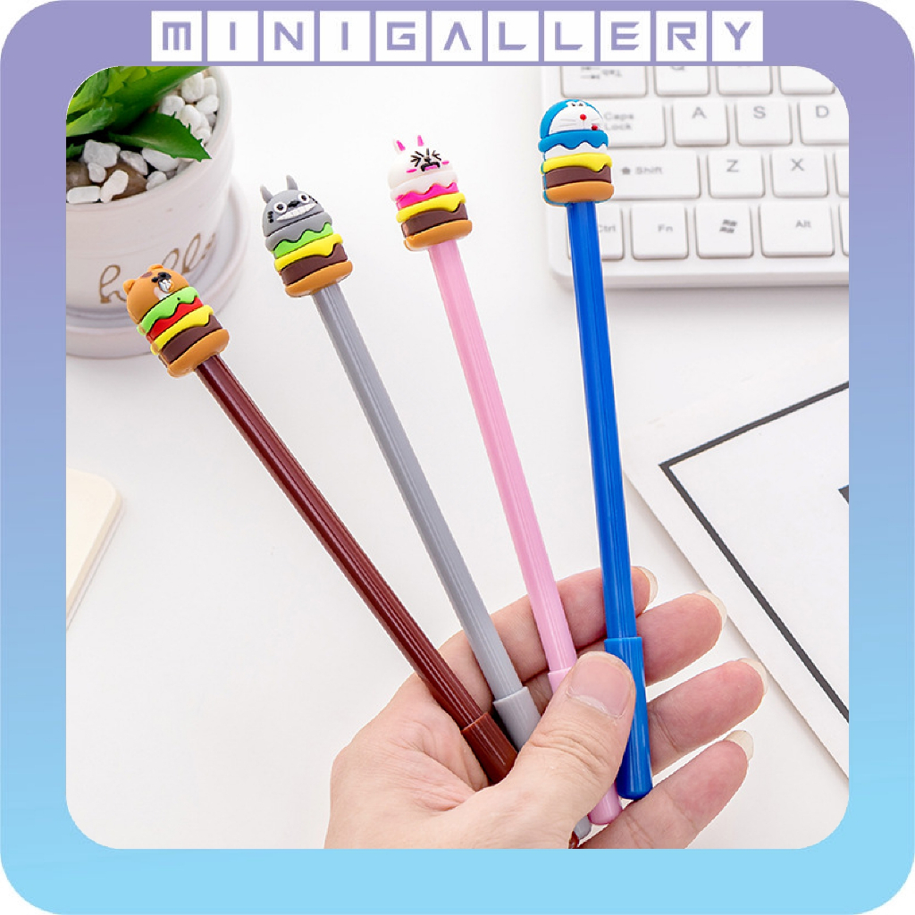 Jual Pena Hamburger Cartoon Pulpen Burger Unik Pen Burger Kartun Line ...