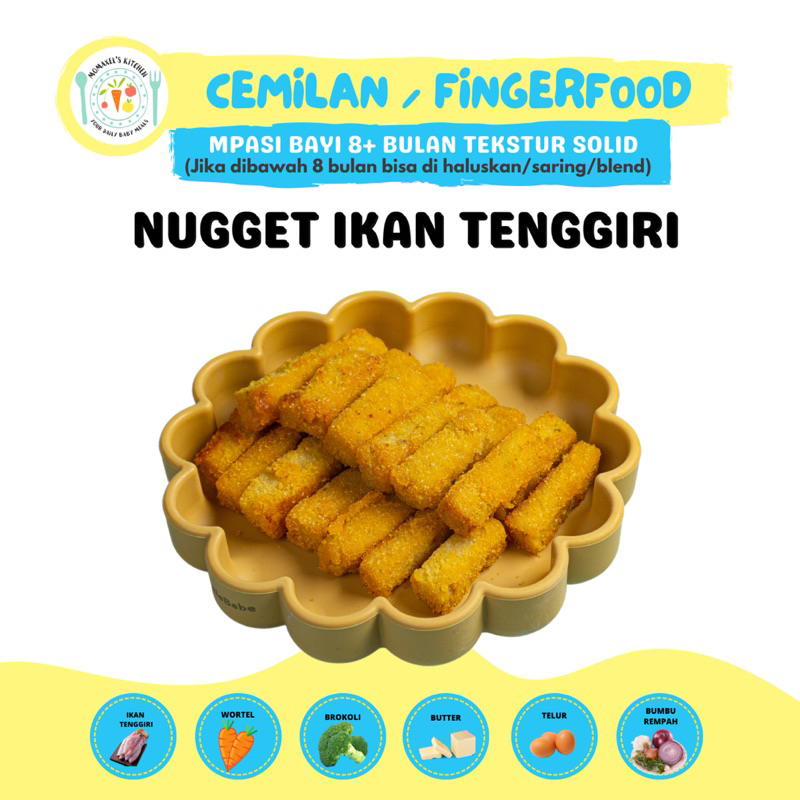 Jual NUGGET IKAN TENGGIRI SEHAT UNTUK BAYI & BALITA / FINGER FOOD ...