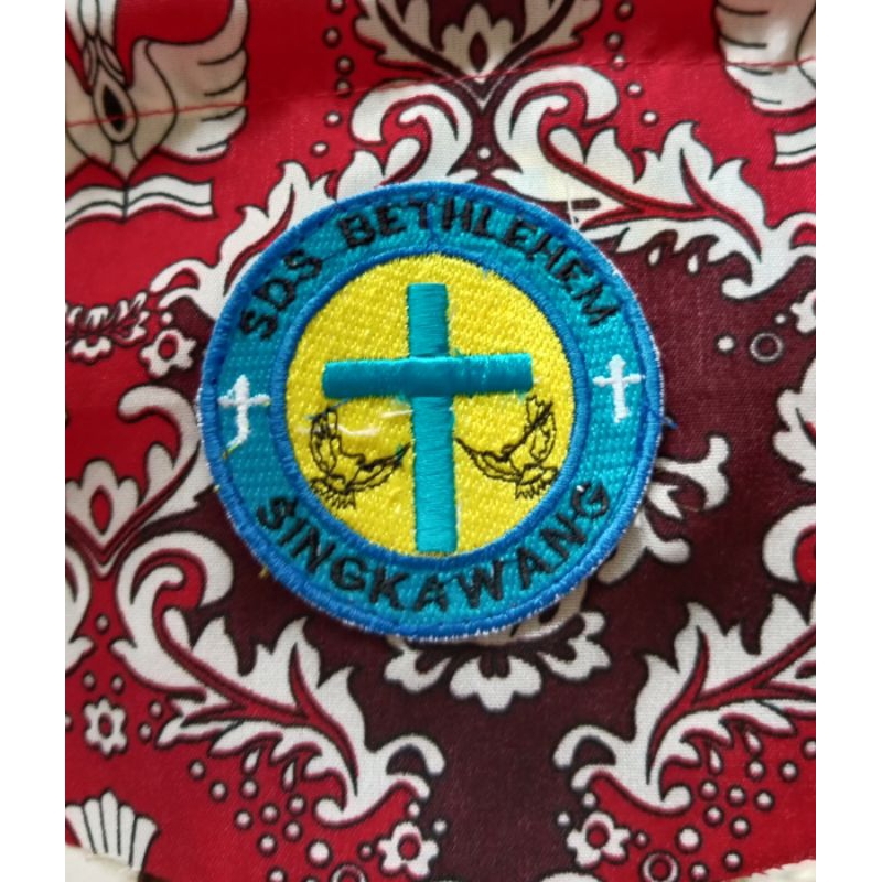 Jual Bordir/ Sablon Logo Plus Nama Sekolah | Shopee Indonesia