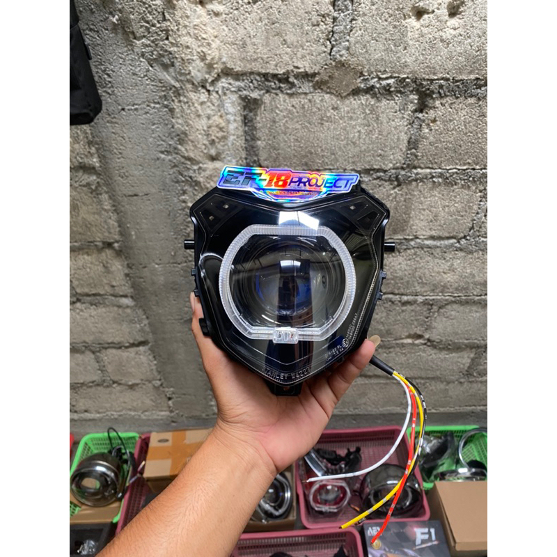 Jual Lampu Biled AES F-002 Kustom - Honda CRF, Yamaha WR155, Kawasaki ...