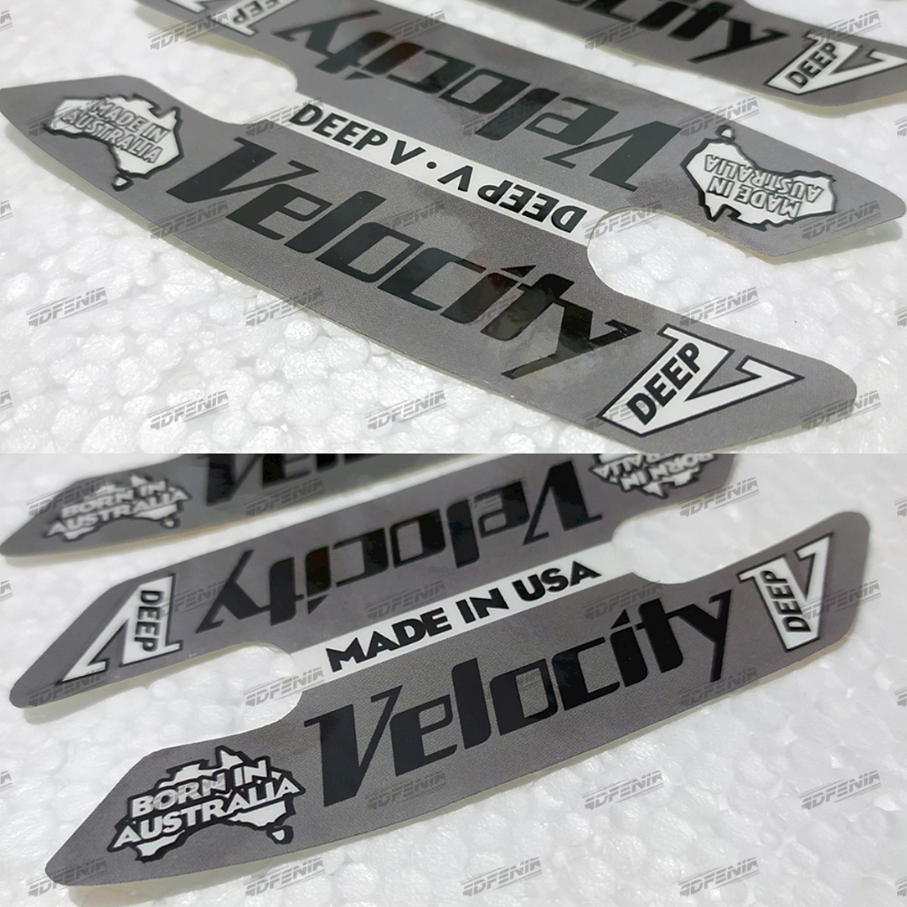 Jual Stiker Decal Rims Velocity Deep V 700c | Shopee Indonesia
