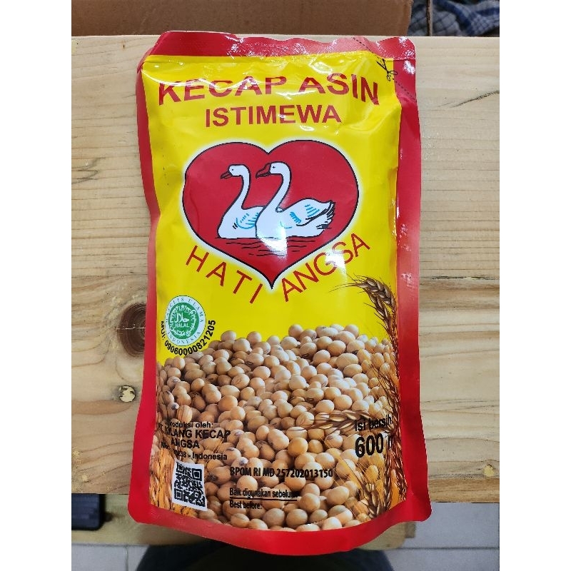 Jual Kecap Asin Hati Angsa Refill 600 ml | Shopee Indonesia