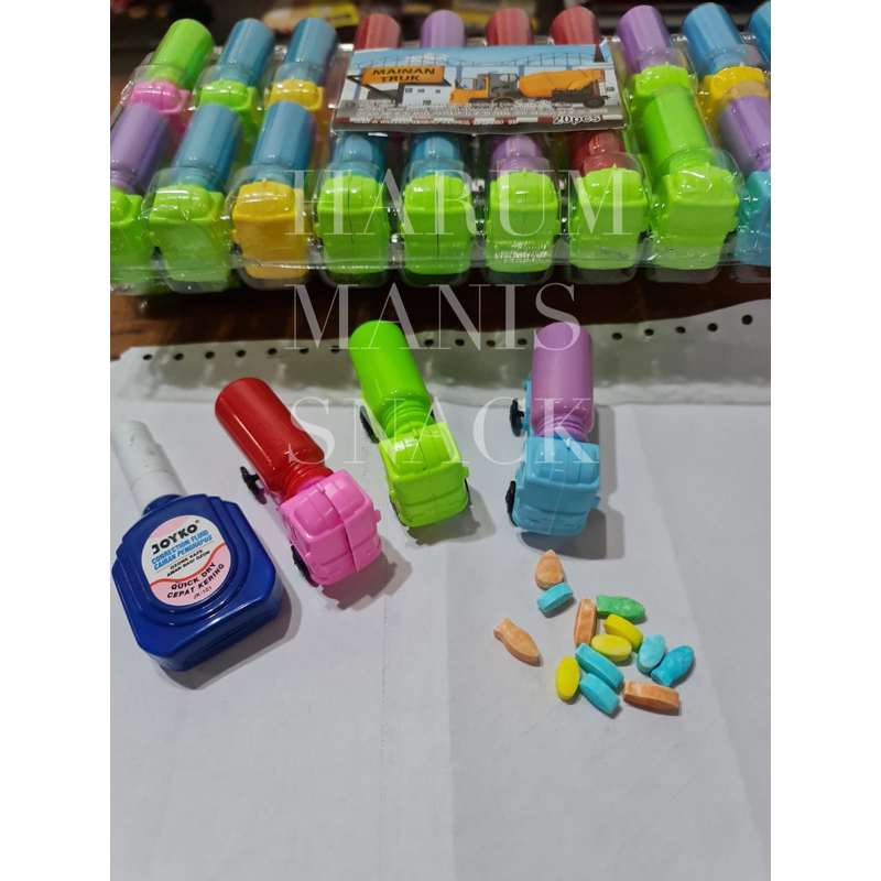 Jual Permen Mainan Truk Truck Candy isi 20 pcs | Shopee Indonesia