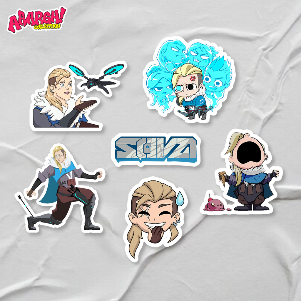 Jual Stiker Spray Valorant | Sova | Shopee Indonesia